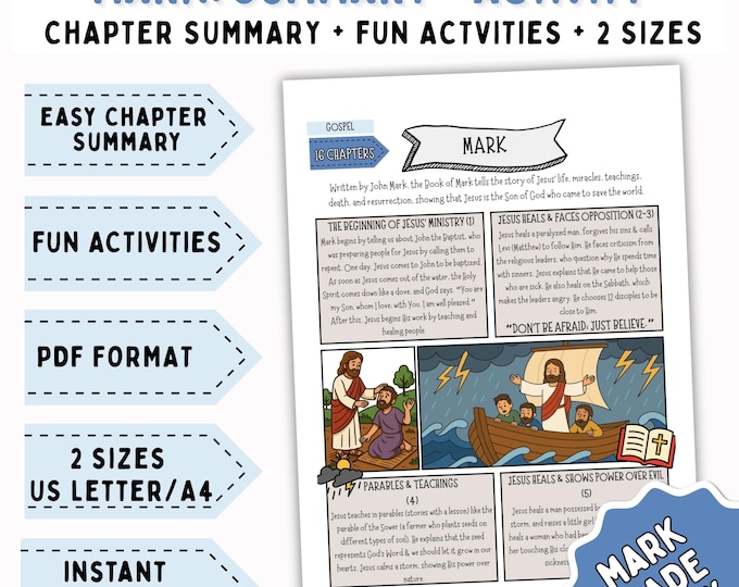 Fish Bible Craft for Kids Mark Chapter 1 Verse 17 Summer | Christian ...