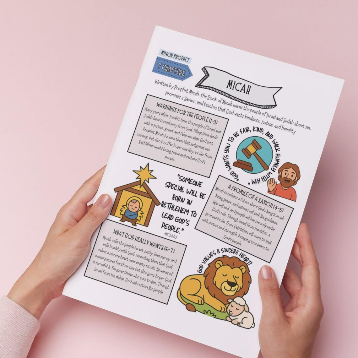 Micah Bible Activity Kids, Micah Bible Worksheet, Micah Coloring Pages ...