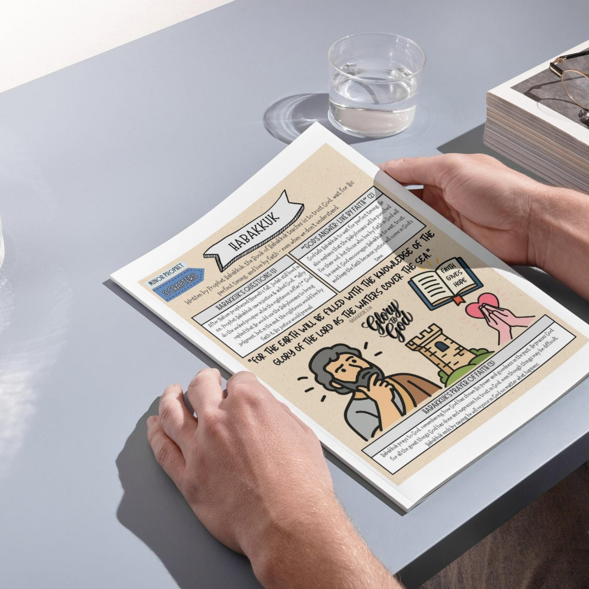 Habakkuk Bible Activity Kids, Habakkuk Bible Worksheet, Habakkuk ...