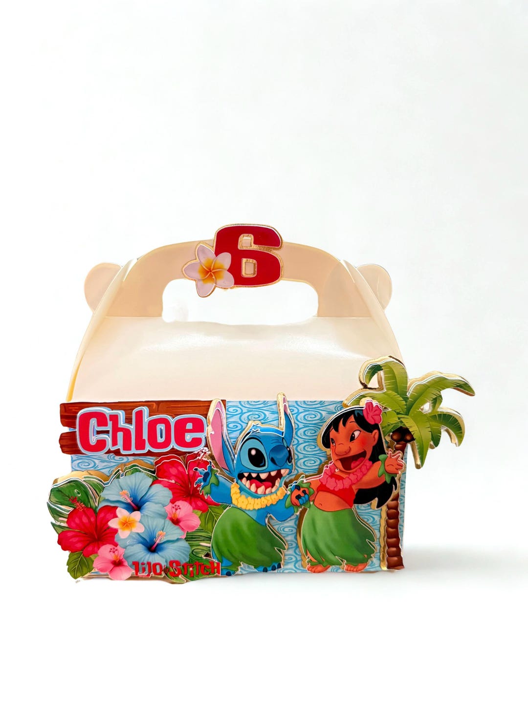Lilo & Stitch Party Favor Box - Etsy
