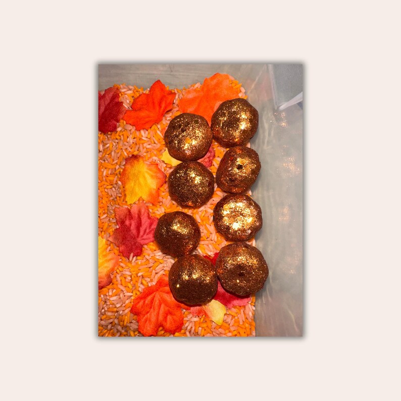 Autumn/fall Harvest Sensory Bin Kit: Montessori Toddler Activity - Etsy