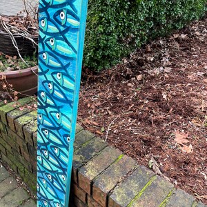 School of Fish Original Painting by Castawayshall, RUSH HOUR, Hand ...