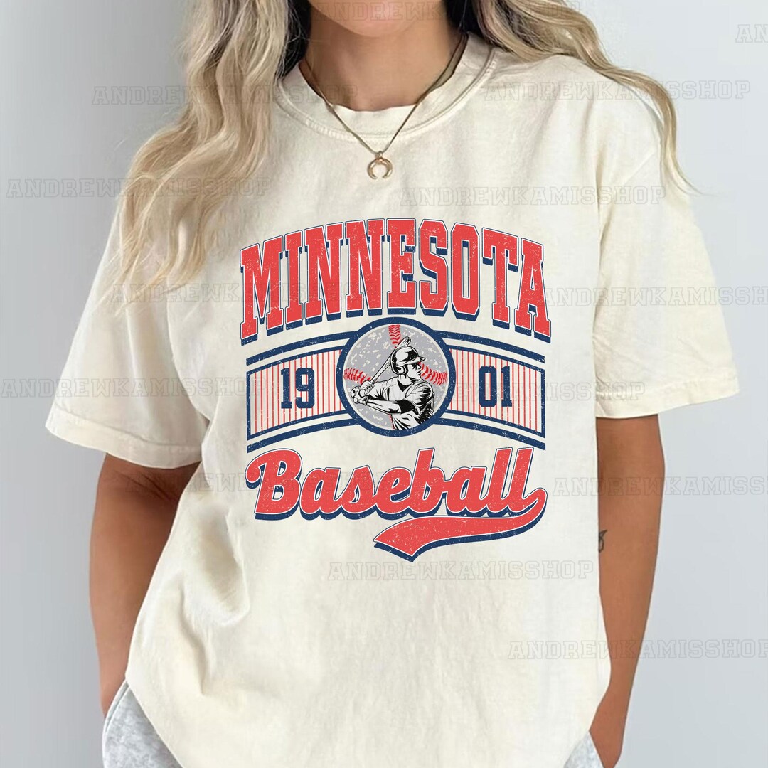 Retro Minnesota Baseball Png, Vintage Png, Baseball Fan Gift, Sports ...