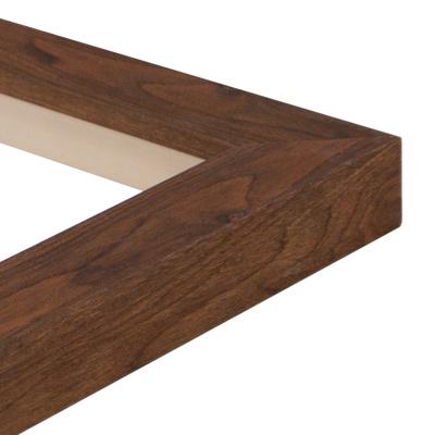 Handcrafted TV Frame - Botanica Chocolate Dark Brown Wood Look - Made ...