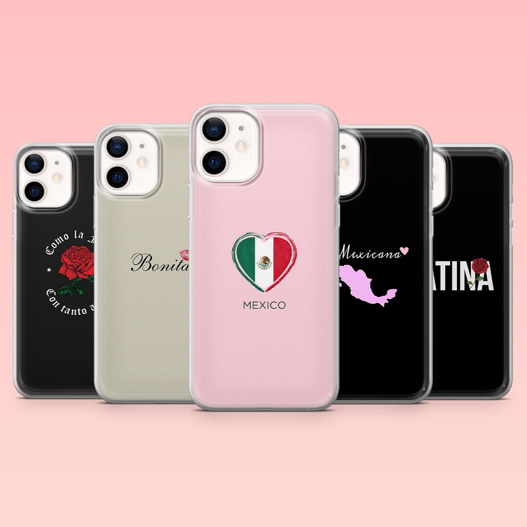 Mexican Phone Case Latina Sayings Cover for iPhone 16 Pro, 15, 14, 13 ...