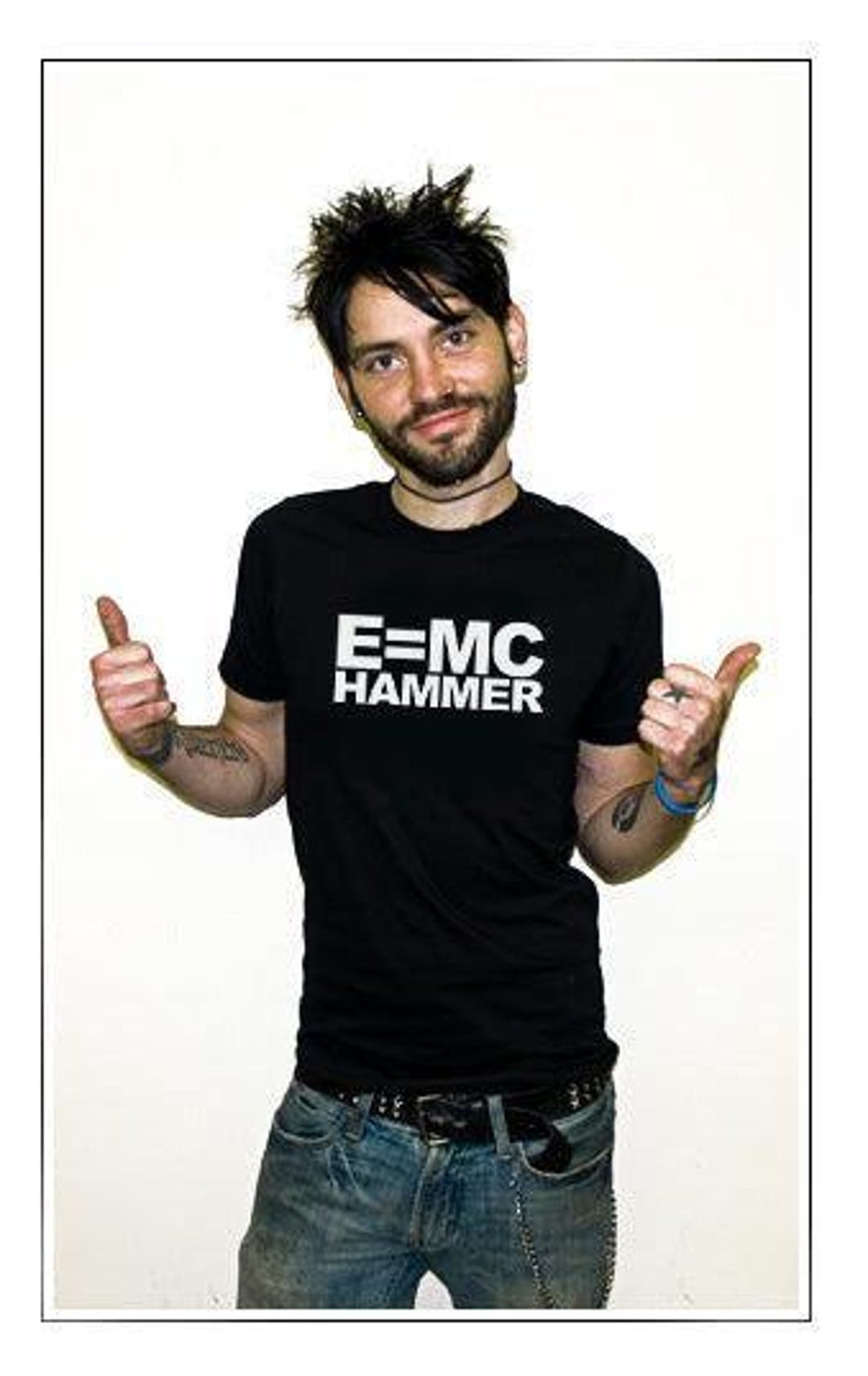 E = MC Hammer Funny Math Physics Dance T-shirt - Etsy