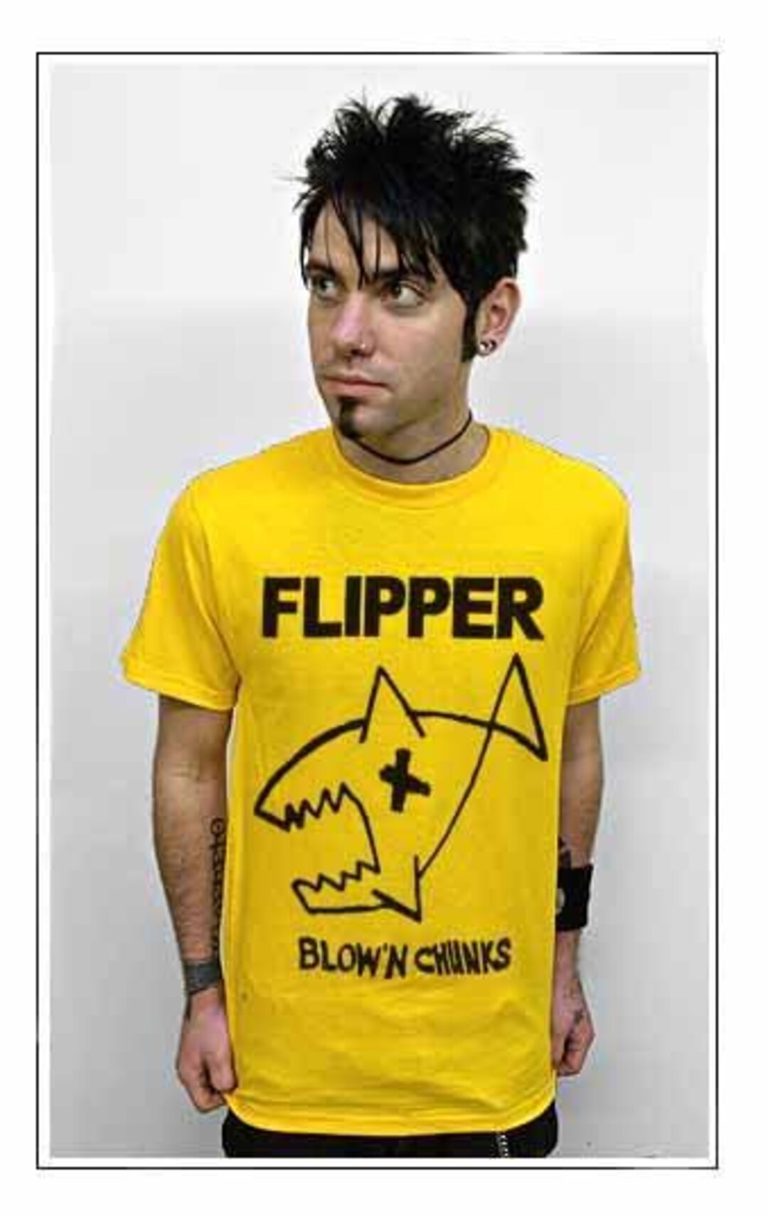 Flipper Blowin' Chunks Punk Rock Band Nirvana Influence T-shirt - Etsy