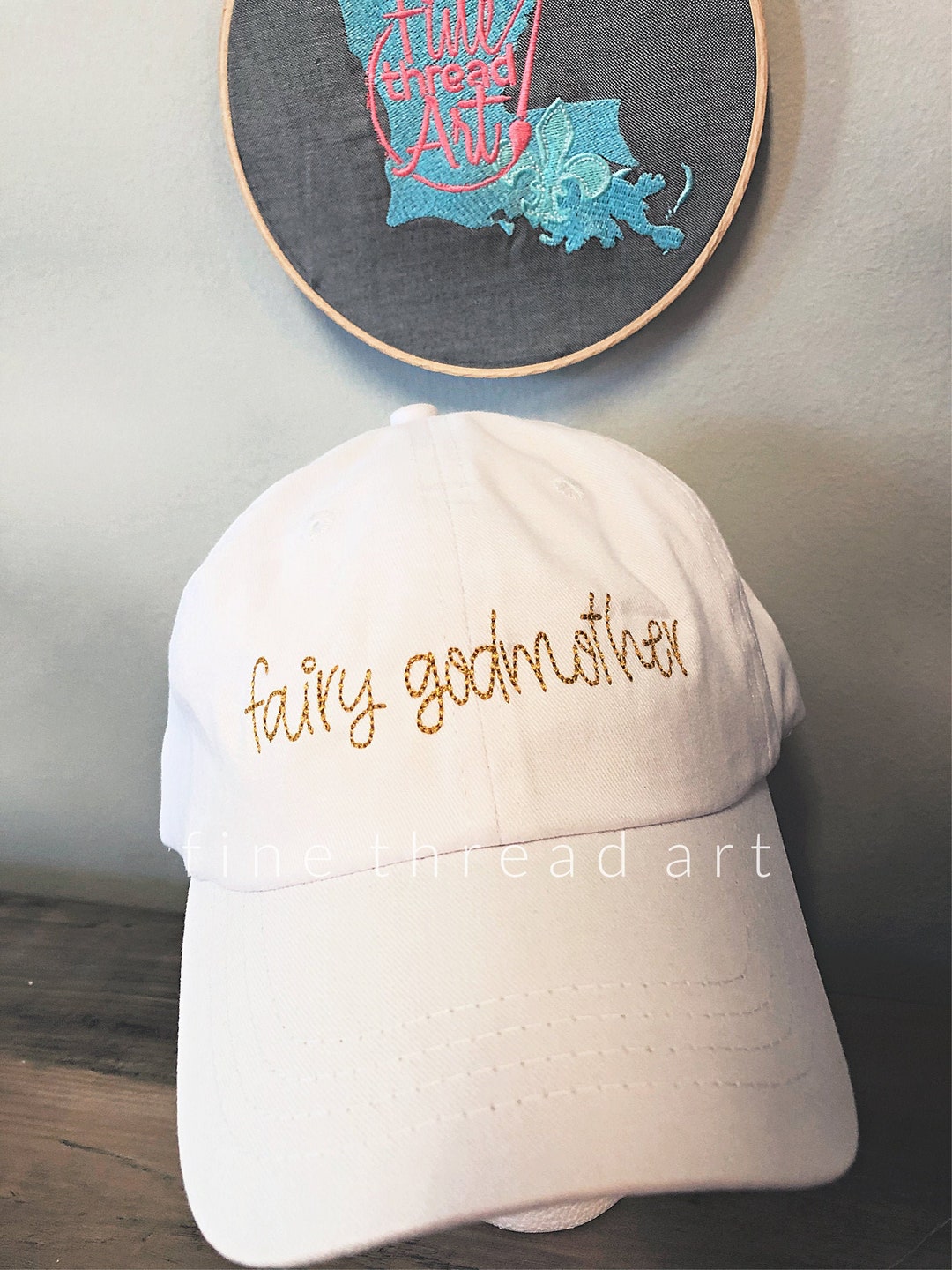 Fairy Godmother Baseball Hat Cap Christening Gift Baptism Godparent ...