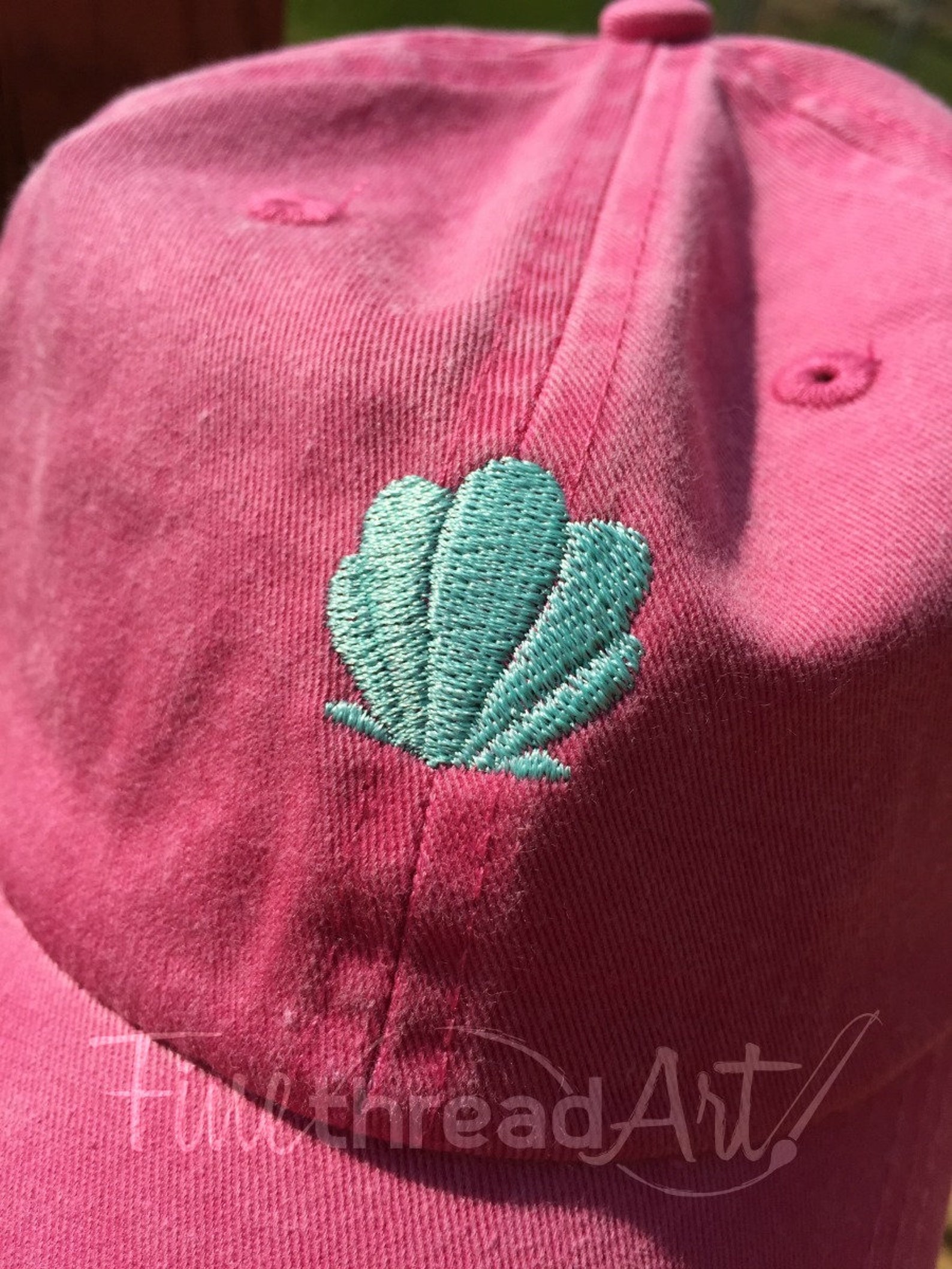 KIDS Size Seashell Mini Design Baseball Cap Hat Leather Strap Nautical ...