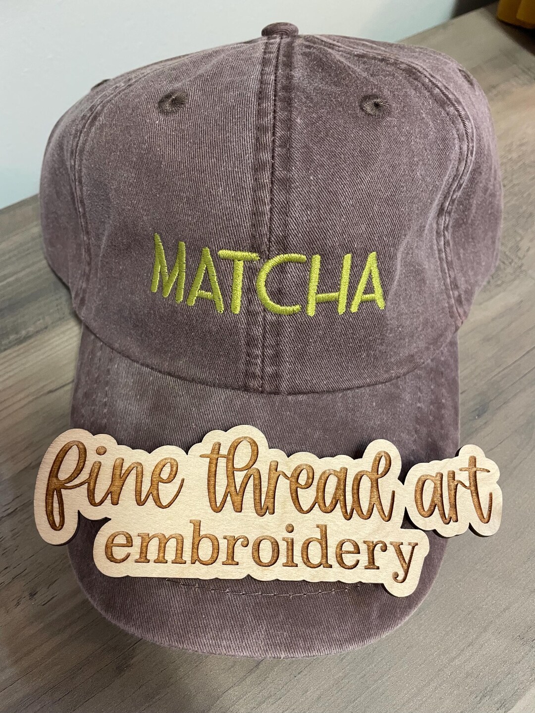 Adult Unisex Matcha Baseball Cap Hat Classic Cottage Cafe Tea Coffee - Etsy
