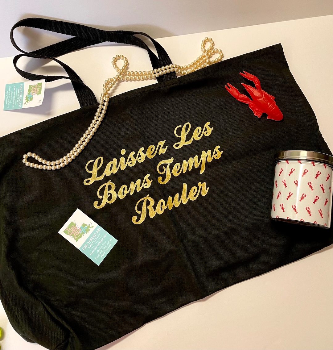Quick Ship Mardi Gras Tote Bag Parade Throws Krewe Gift Oversized Large ...