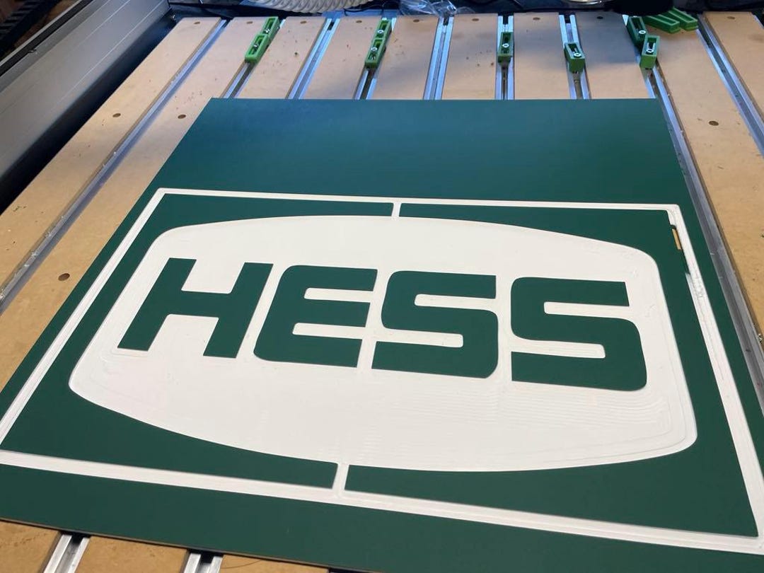 Hess Gas Station Sign - Etsy
