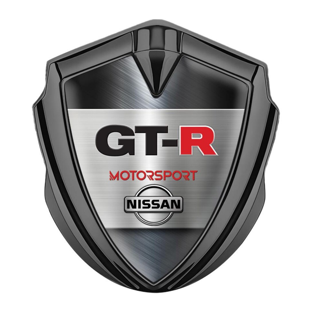Nissan Shield Emblem Stickers Metal Domed Decal Logo Gel Glossy Car ...