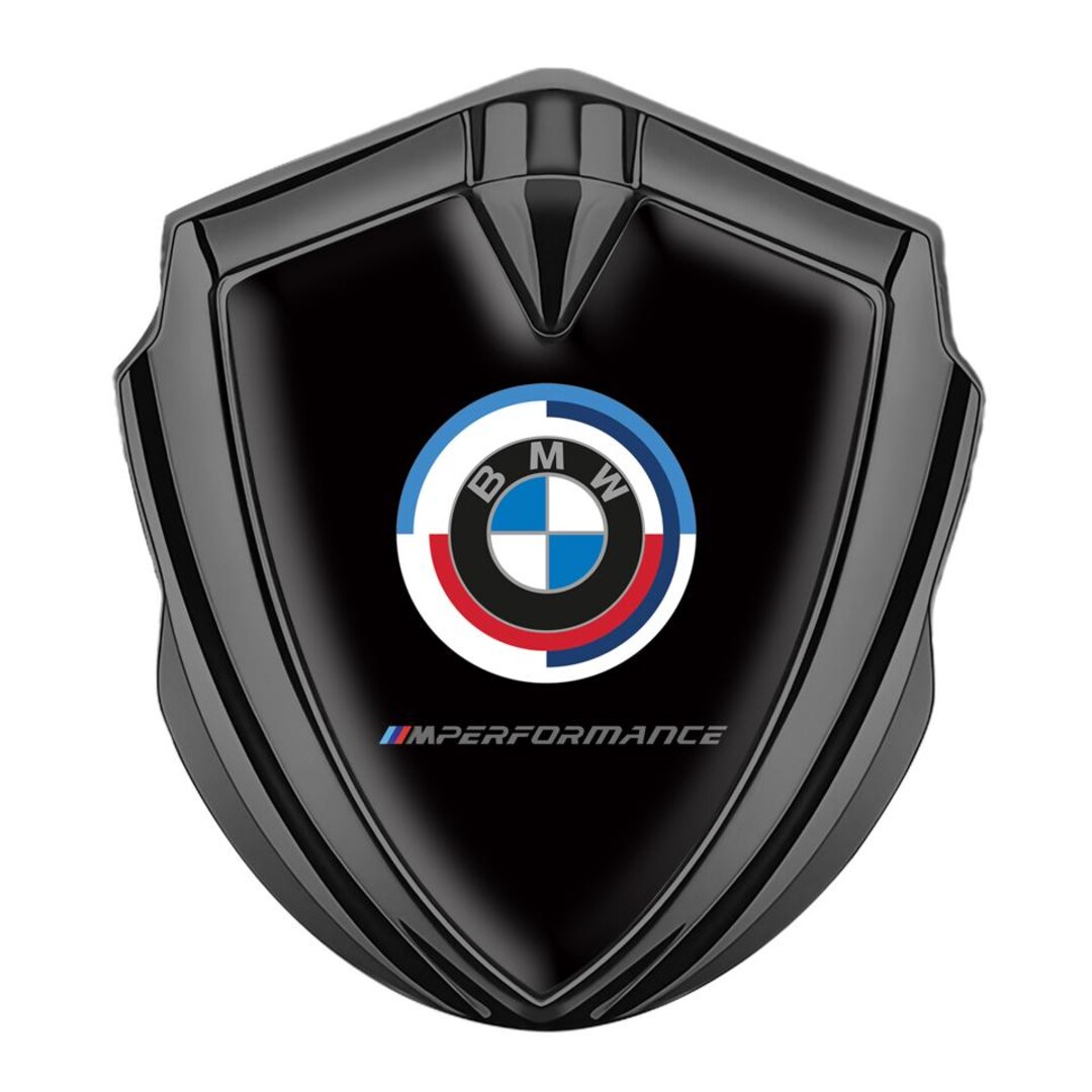 BMW M Stickers Logo Shield Emblem Metal Domed Decal Glossy Car Many ...
