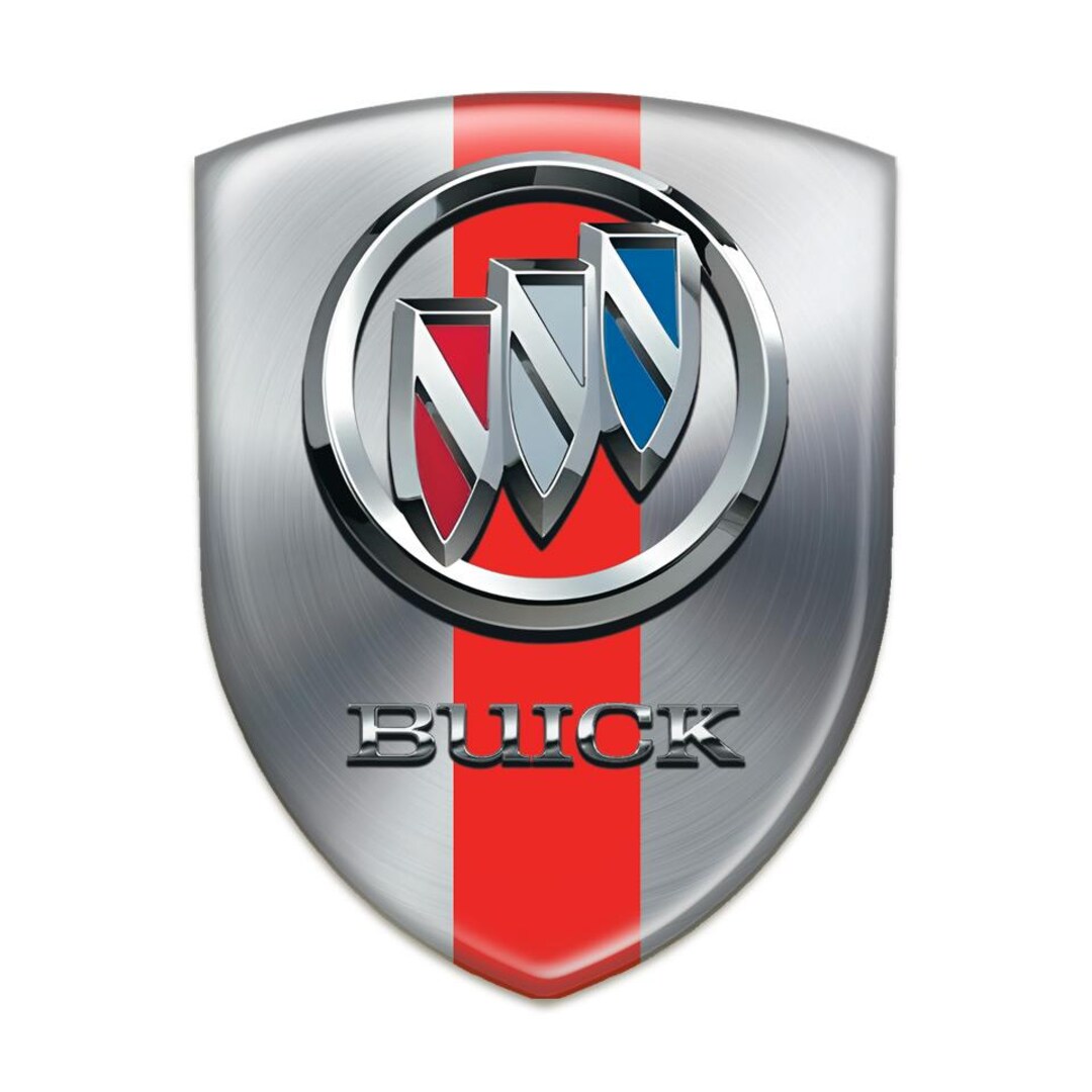 Buick Decal Glossy Logo Domed Emblem Shield Sticker Car Accessories ...