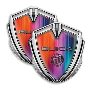 Buick Shield Stickers Metal Domed Decal Logo Emblem Glossy Car Many ...