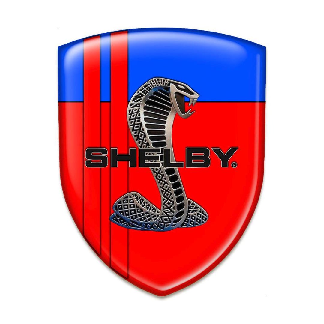 Shelby Sticker Car Domed Epoxy Emblem Logo Resin Glossy Silicon Gift ...