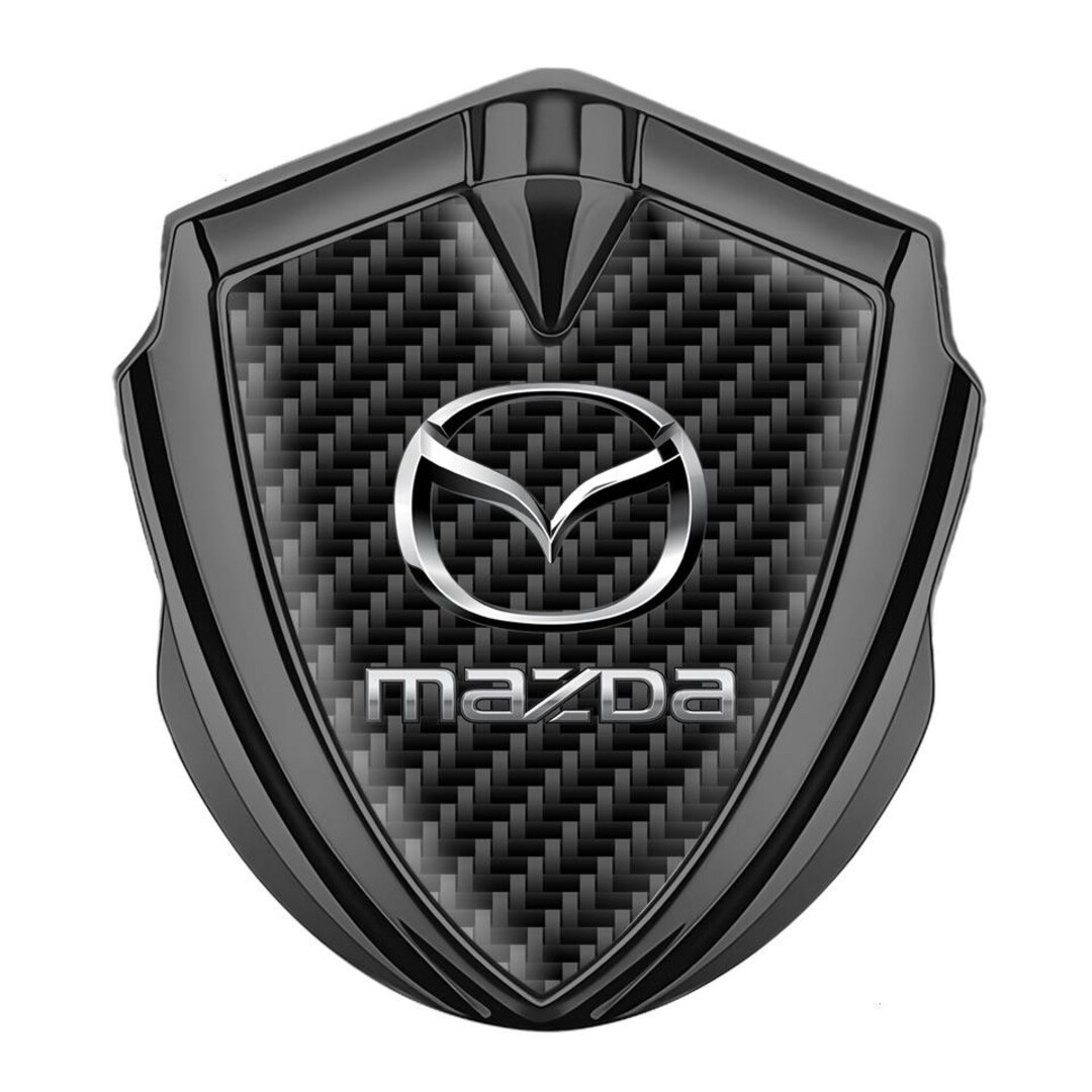 Mazda Stickers Metal Shield Domed Decal Emblem Logo Glossy Car ...