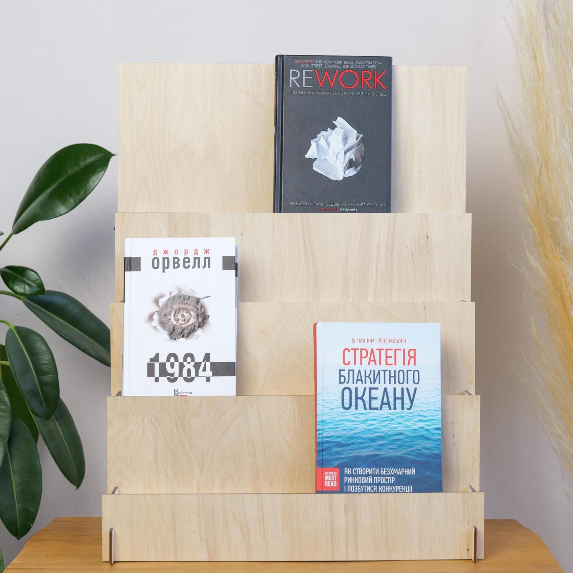 Retail Table Display Stand,wood Book Display Stand,book Retail Stand ...