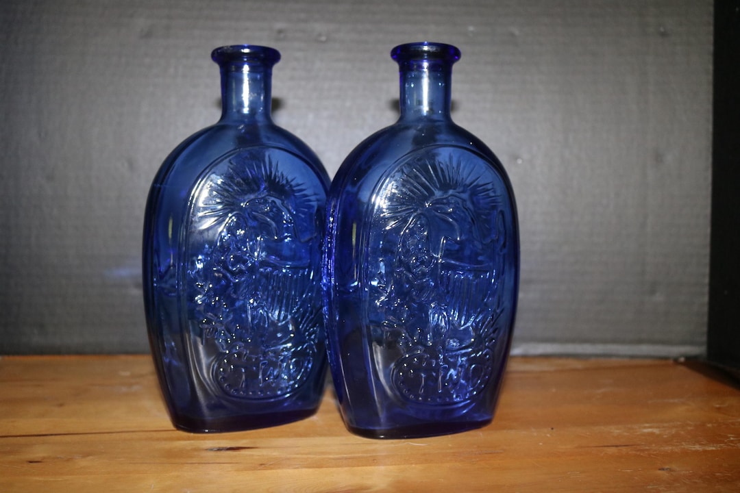 Wheaton Glass Bottles - Clear - 8" - Etsy
