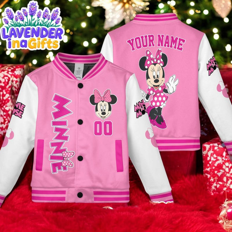 Minnie Mouse Girls Coat - Etsy