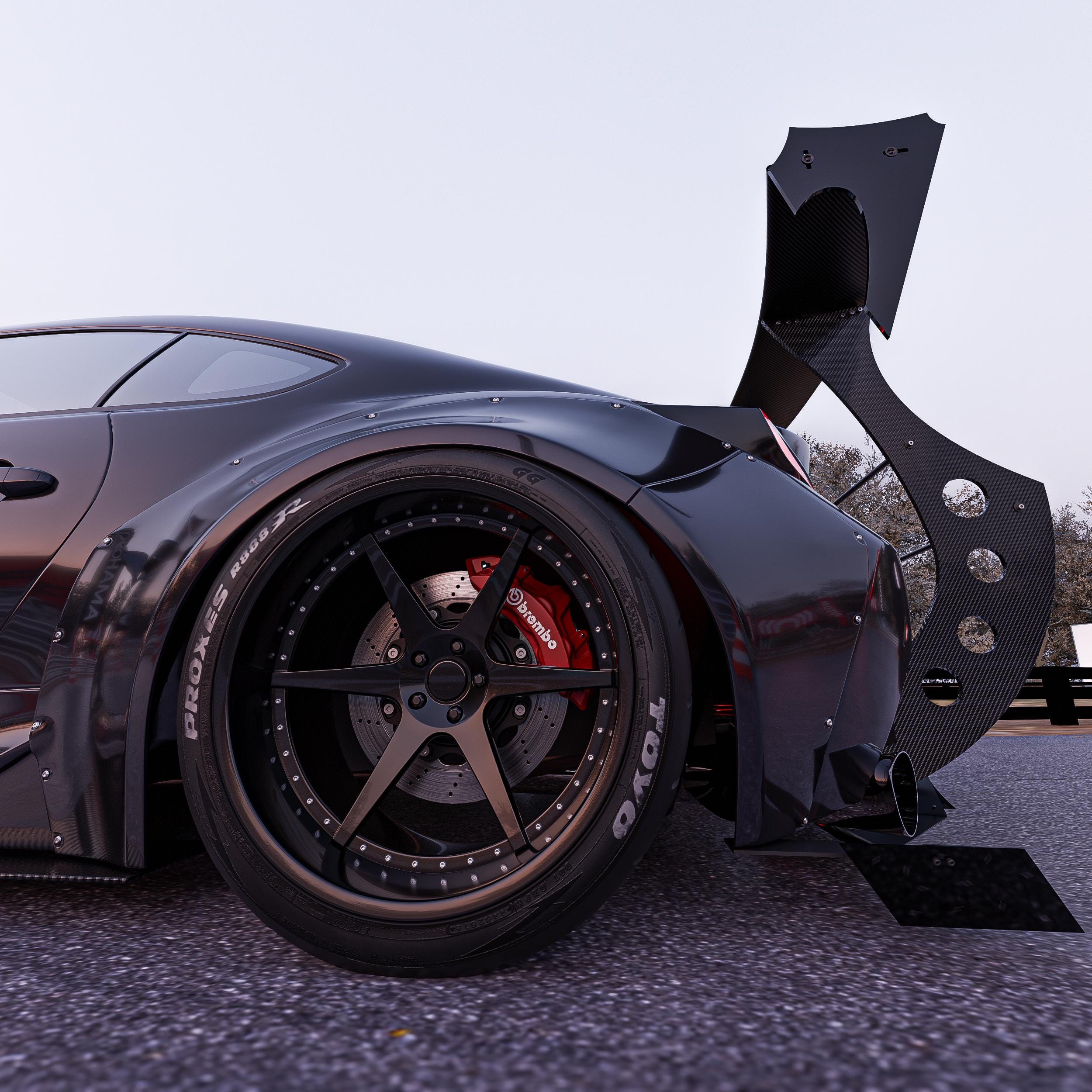 Universal Acrylic Spoiler End Plates – PREDRILLED (SET OF 2) - Fits Any ...