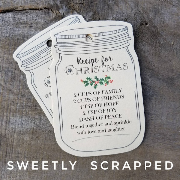 Mason Jar Tag - Etsy