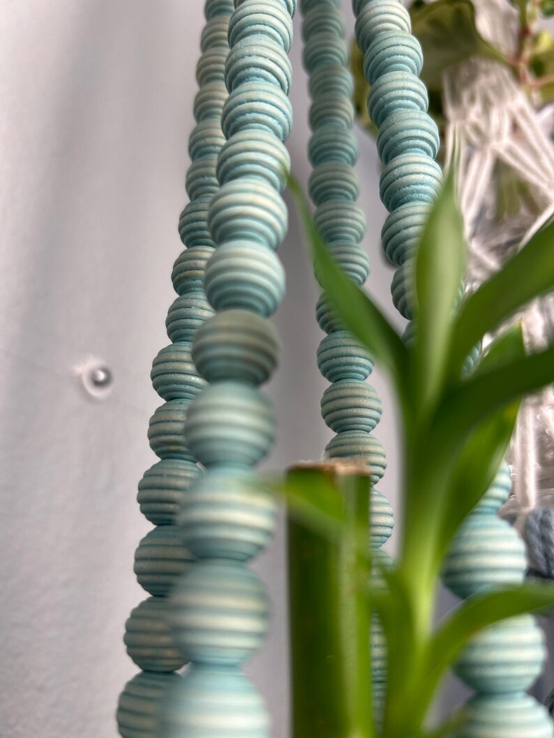 Macrame Propagation Wall Hanging/window Hanging - Vintage Glass Cruet ...