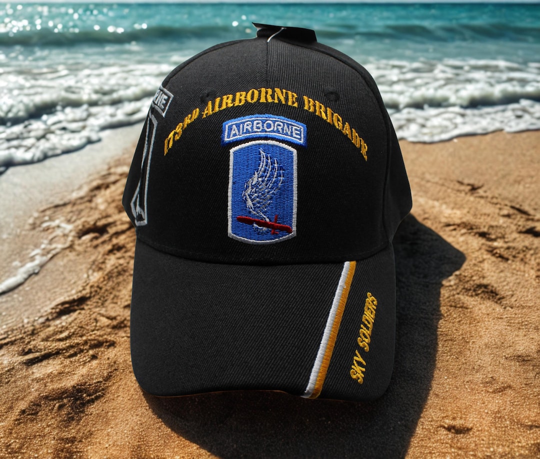 173rd Airborne Brigade Hat, Sky Soldiers Embroidered Baseball Cap, US ...