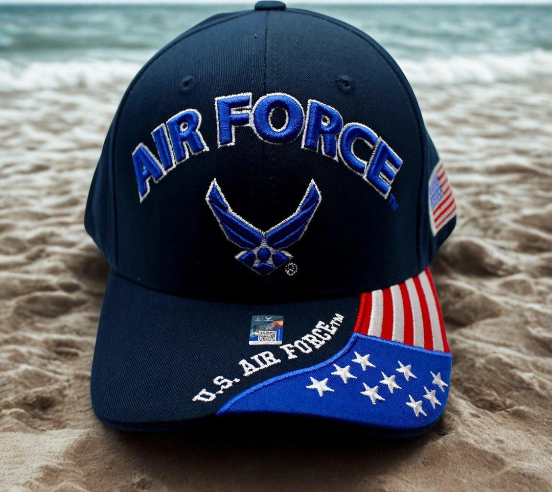 U.S Air Force Adjustable Hat. USAF Cap, Military Service Hat. US Air ...