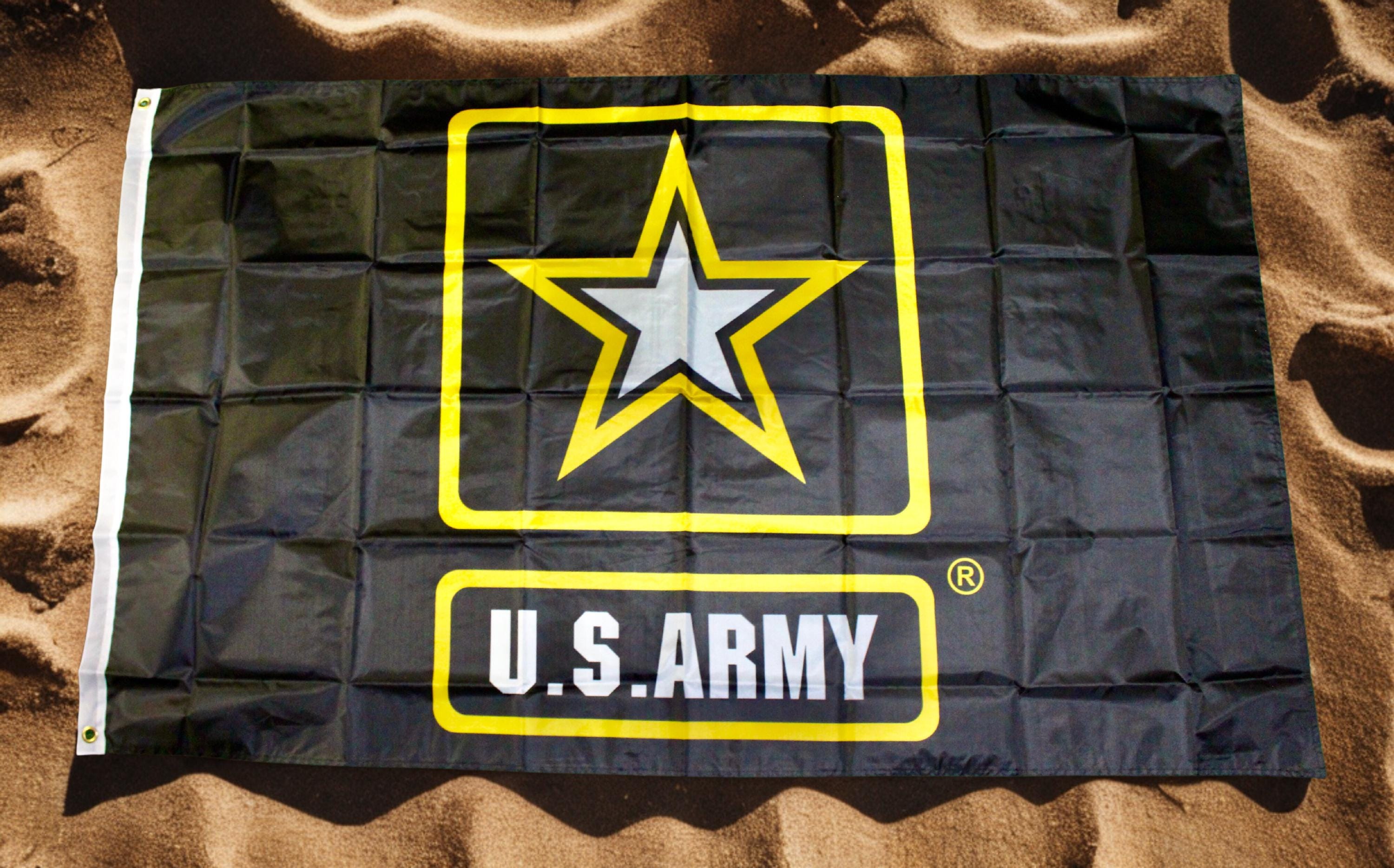 U.S. Army Flag 3x5 Ft – Army Black Flag. US Army Served With Pride Flag ...