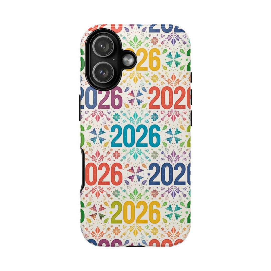 2026 New Year Confetti Stars Phone Case | iPhone Samsung Pixel Cover - Etsy