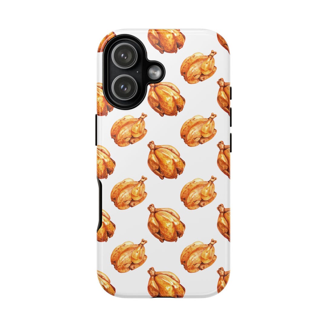 Roast Turkey Phone Case, Holiday Feast Design, Fits iPhone 17 Too - Etsy