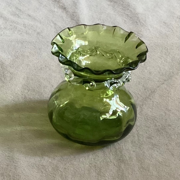 Pilgrim Glass Tall Vase - Etsy