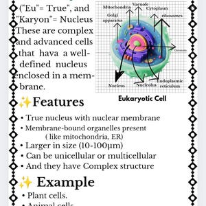 Cell Structure and Function | Printable Biology Notes PDF | Labeled ...