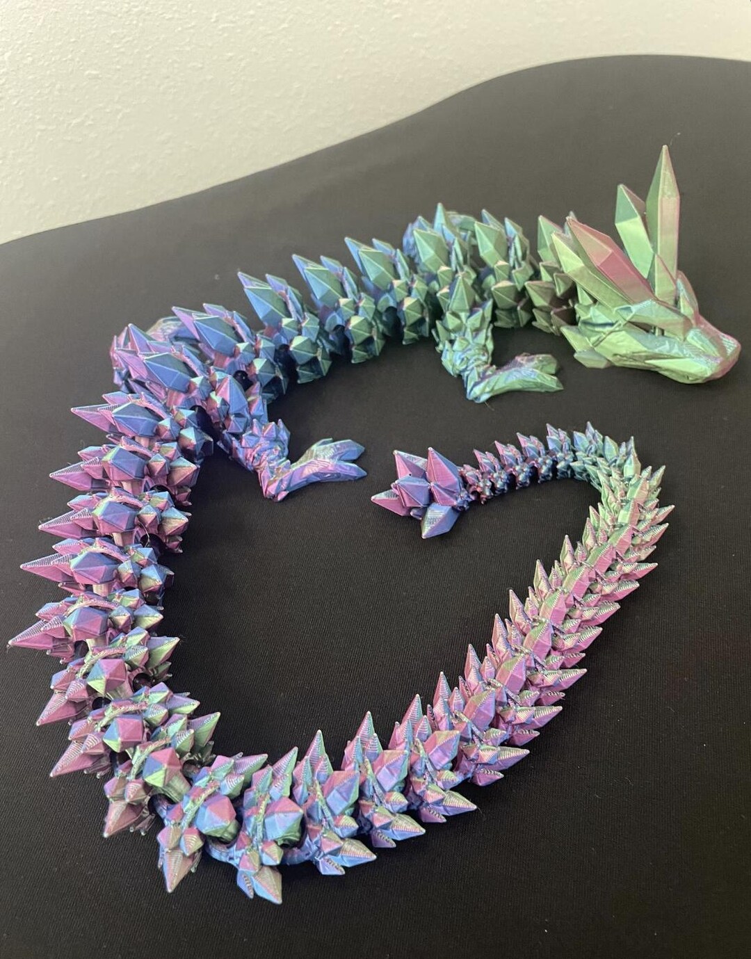 COMING SOON! 3D Printed, Multi-colored, Articulated Dragon Fidget Toy ...