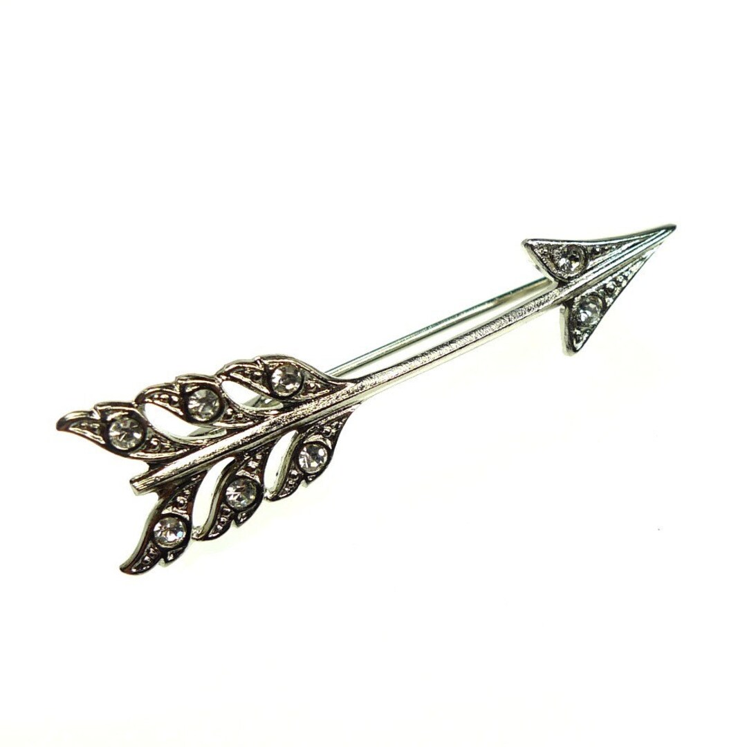 Vintage Pins, Arrows With Rhinestones 3pcs - Etsy