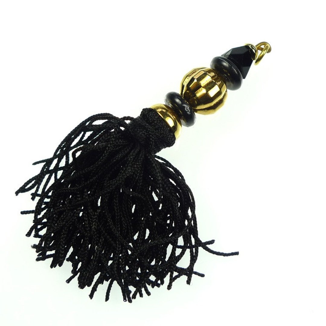 Lovely Black Tassels 6 Pcs - Etsy