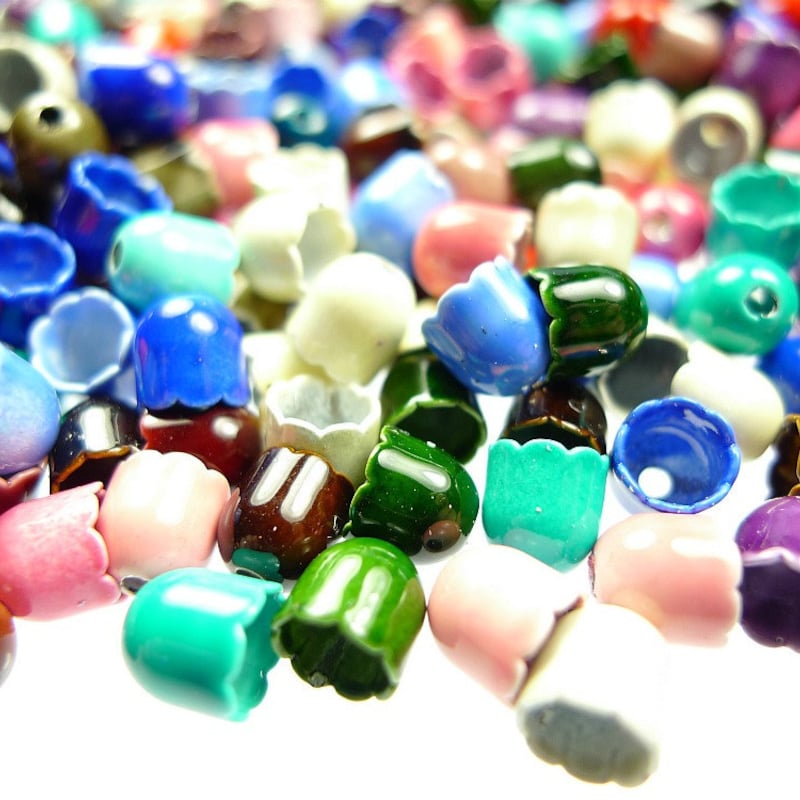 Enamel Beads - Etsy