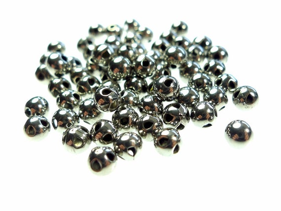 Dolls Buttons Mini Metal Balls 4mm | Etsy