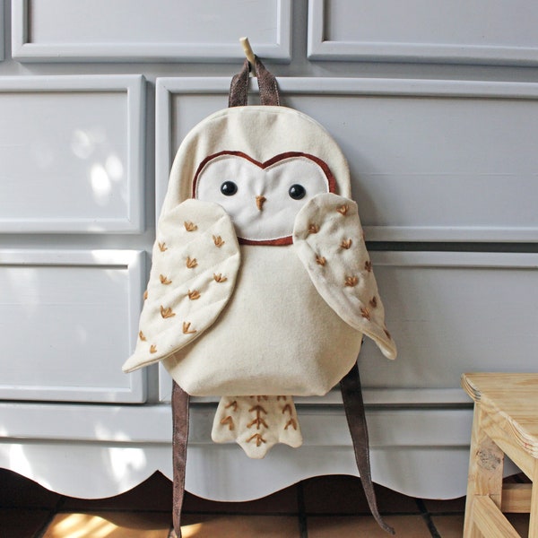 Owl Backpack - Etsy