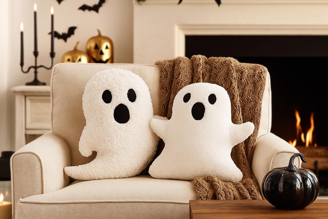 Ghost Pillow Sewing Pattern - DIY Spooky Home Decor (PDF Pattern) - Etsy