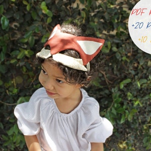 DIY Fabric Fox Mask Sewing Pattern: Beginner-friendly Costume (PDF) - Etsy