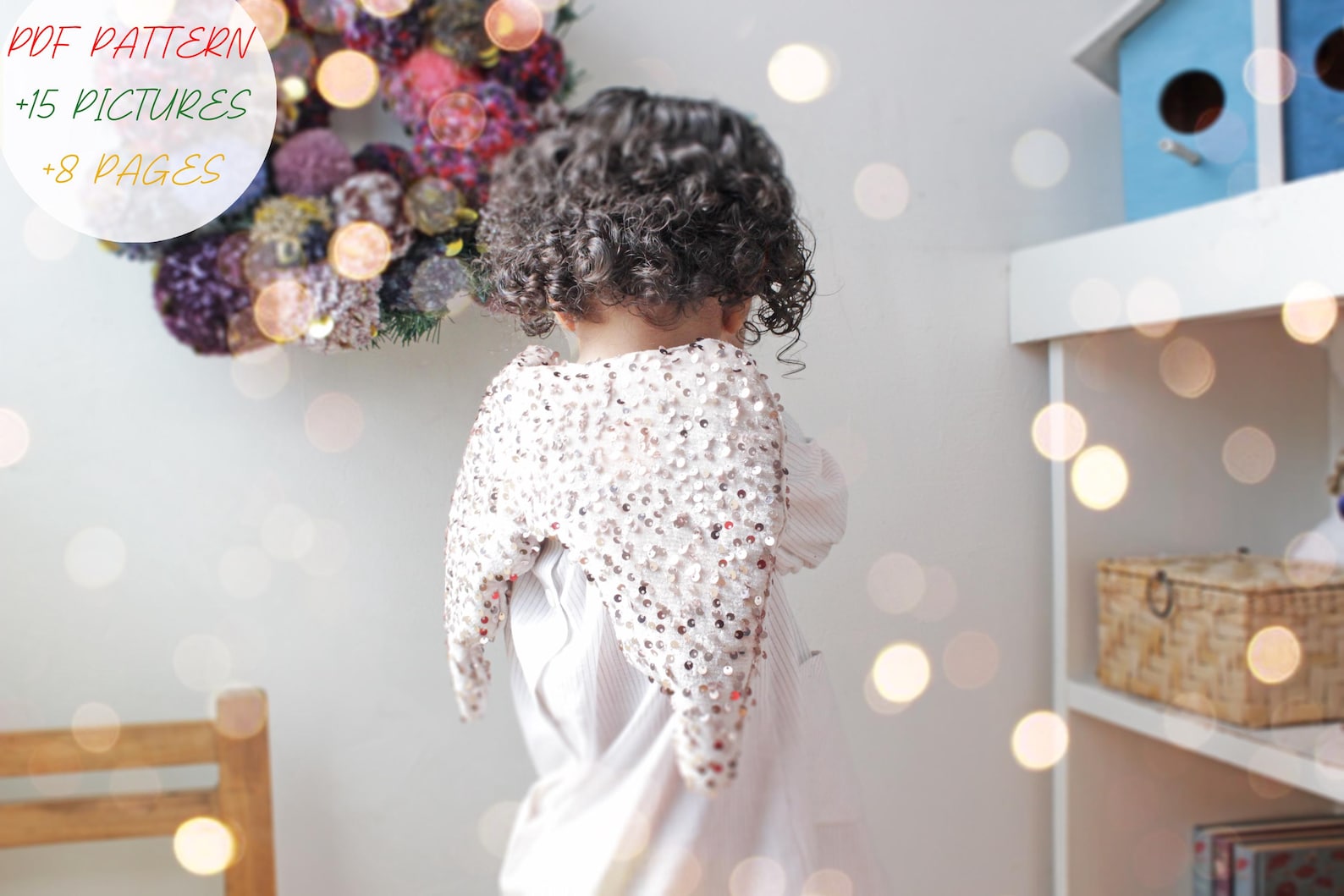 Fabric Angel Wings Sewing Pattern: DIY Costume, 2 Sizes (PDF) - Etsy