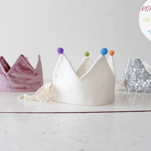 Fabric Crown PDF Pattern - Easy Sewing Tutorial, 3 Sizes - Etsy