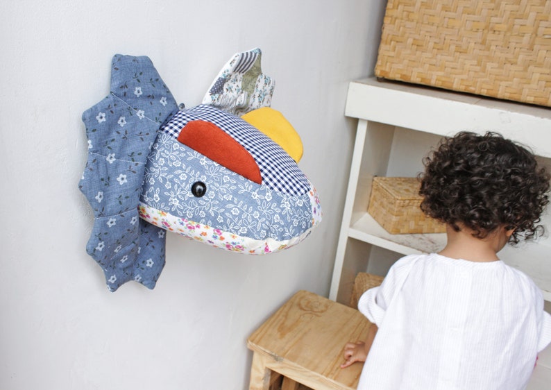 DIY Dilophosaurus Head Sewing Pattern: Jurassic Wall Art (PDF) - Etsy