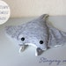 Stingray Sewing Pattern: DIY Soft Toy, Nautical Nursery Decor (PDF ...