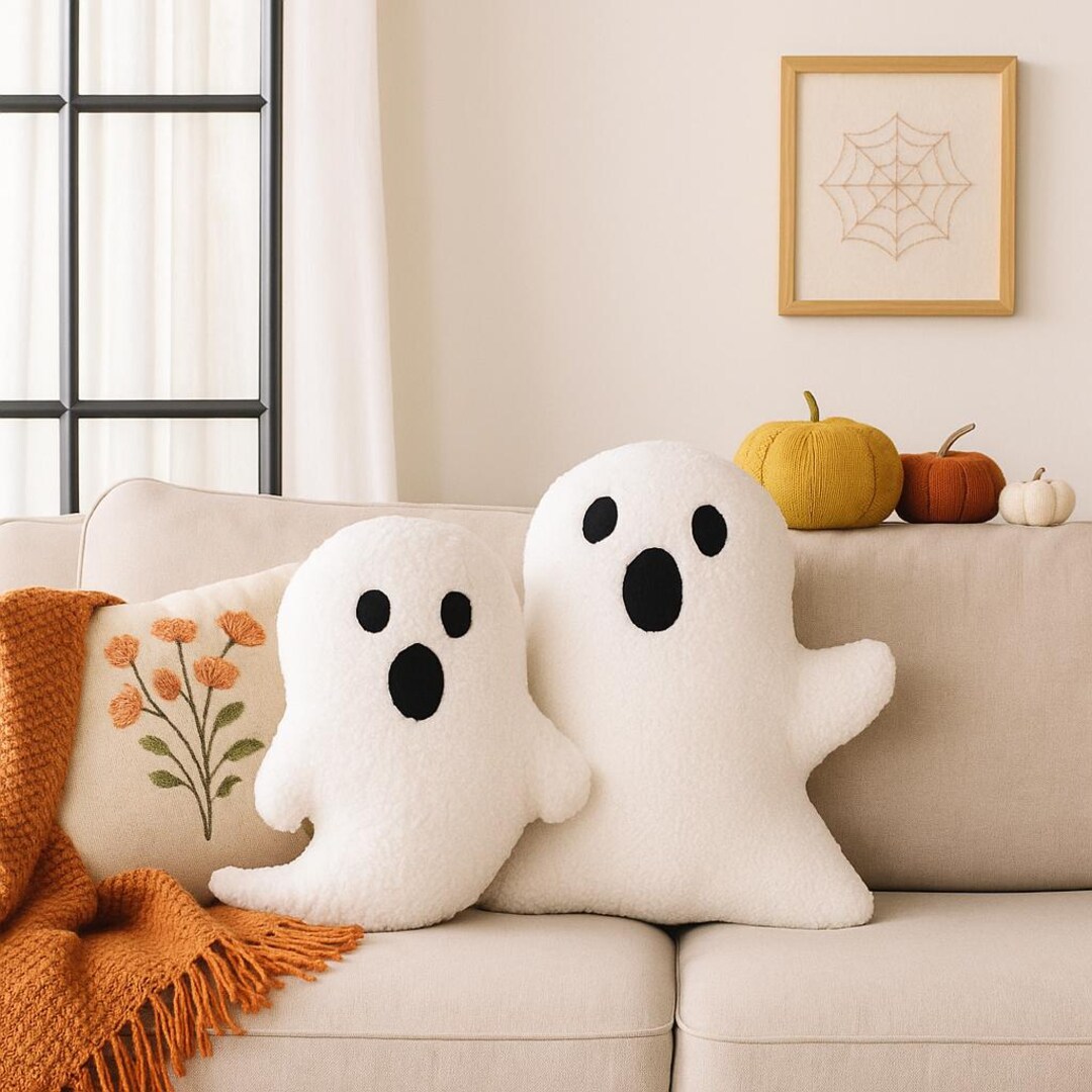 Ghost Pillow Sewing Pattern – Beginner Friendly DIY Decor (PDF) - Etsy