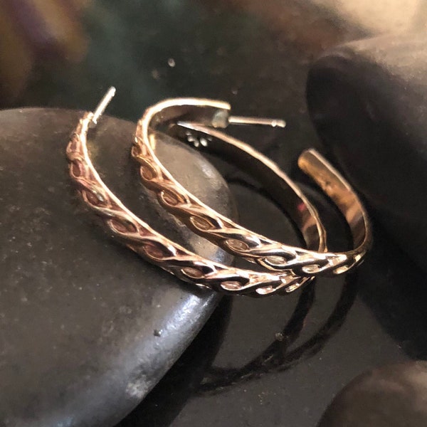Large Gold Hoop Earrings - Etsy