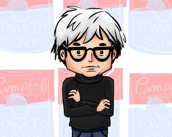 Meet the Master Artist: Andy Warhol Fun Art History Activity Lesson for ...